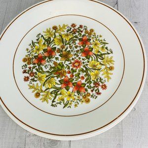 Corelle | Dining | Corelle Indian Summer White Orange Yellow Floral 25 ...